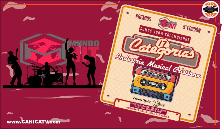 PREMIOS MUNDO HIT 100% COLOMBIANOS 5° EDICIÓN 2024 – Canica Radio